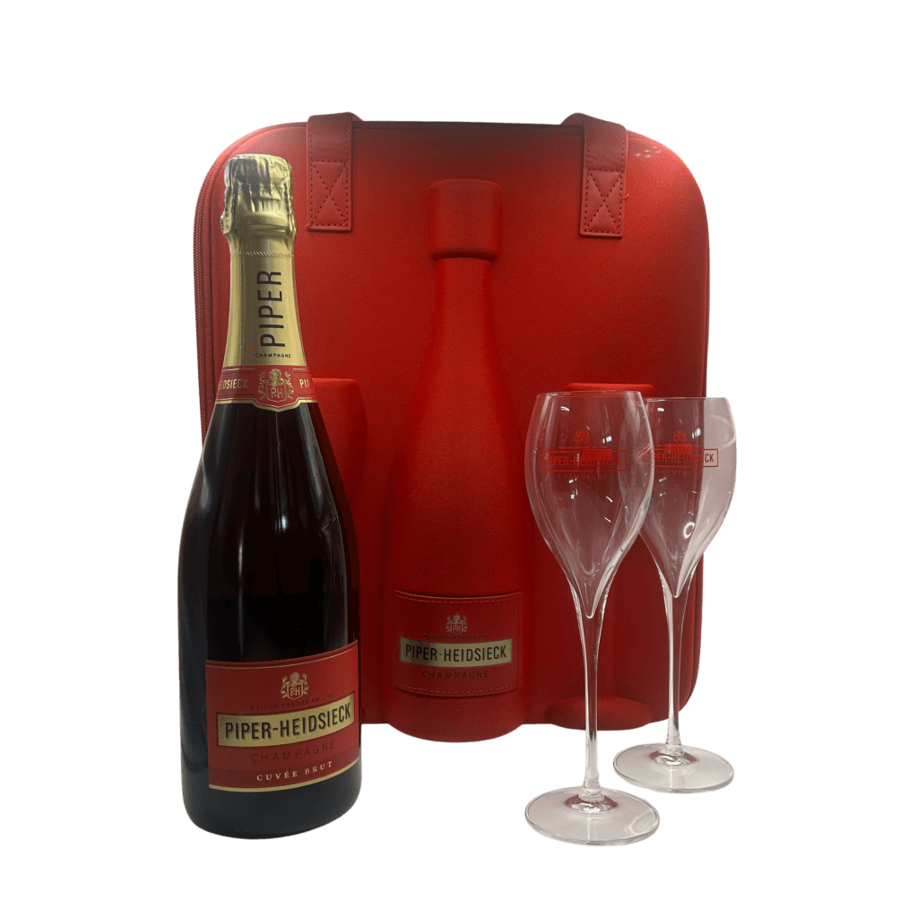 Champagne Piper Heidsieck Brut Travel flutes Gift Set - 75cl | Acquista ...